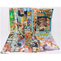 15 VINTAGE DC COMIC BUNDLE ASSORTED