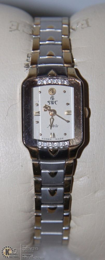 LADIES SWC WATCH W/GEMSTONES