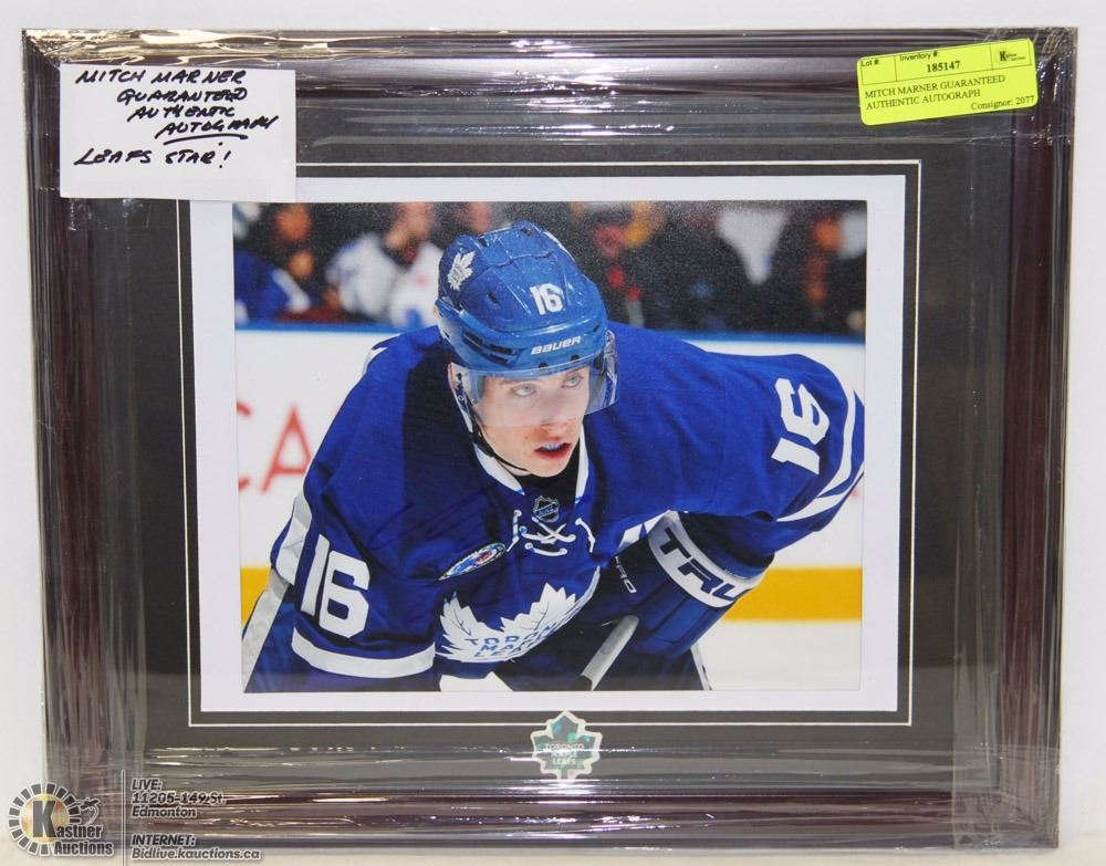 MITCH MARNER GUARANTEED AUTHENTIC AUTOGRAPH