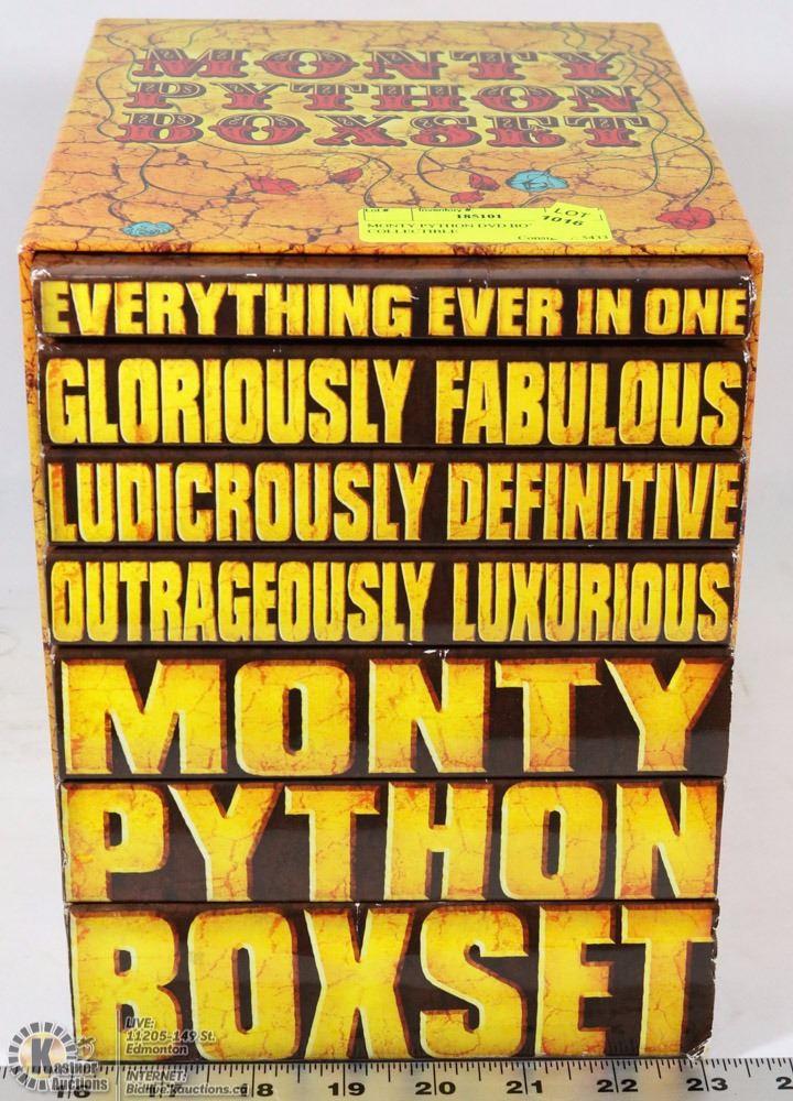 MONTY PYTHON DVD BOX SET. COLLECTIBLE