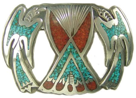 Navajo Pin - Tommy Singer (1940-2014)