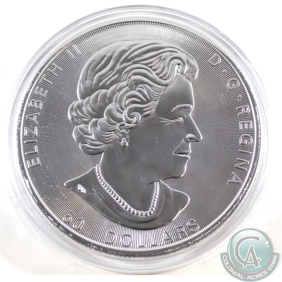 2017 Canada 10oz Tree of Life .9999 Fine Silver Coin (capsule lightly ...