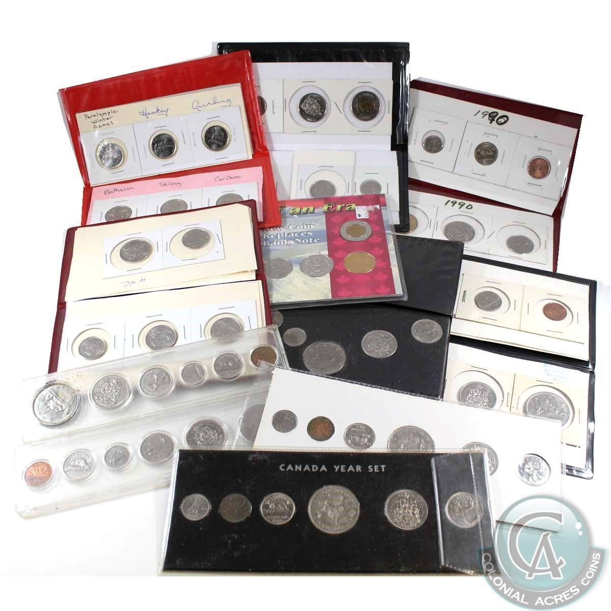 Lot of 1969-2007 Canada Year Set Collection. You will receive the ...