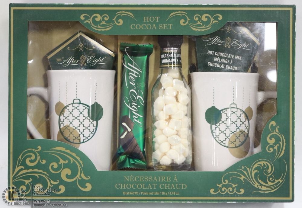 AFTER EIGHT HOT CHOCOLATE GIFT SET.