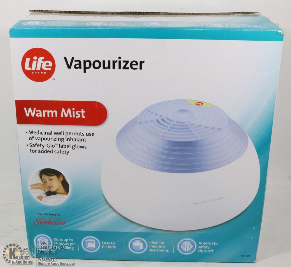 LIFE WARM MIST VAPORIZER.