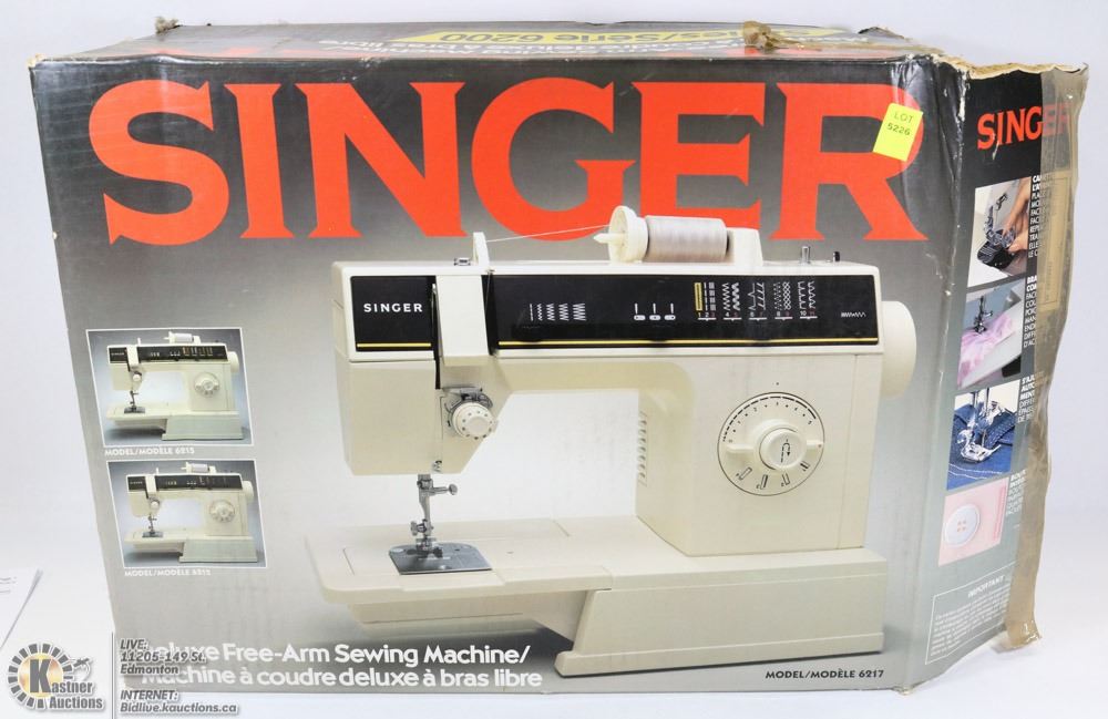 SINGER SEWING MACHINE MODEL 6217