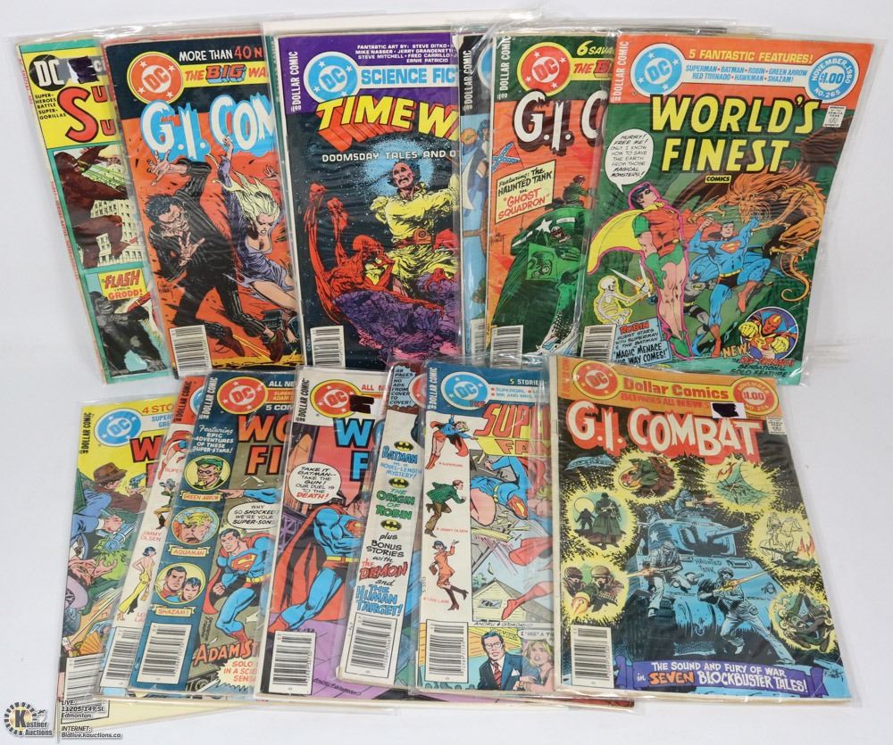 15 RARE DC DOLLAR COMICS.