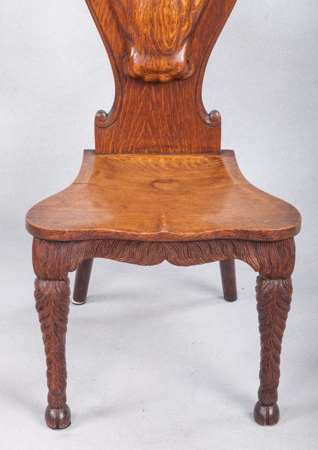 Victorian Carved Buffalo Chair