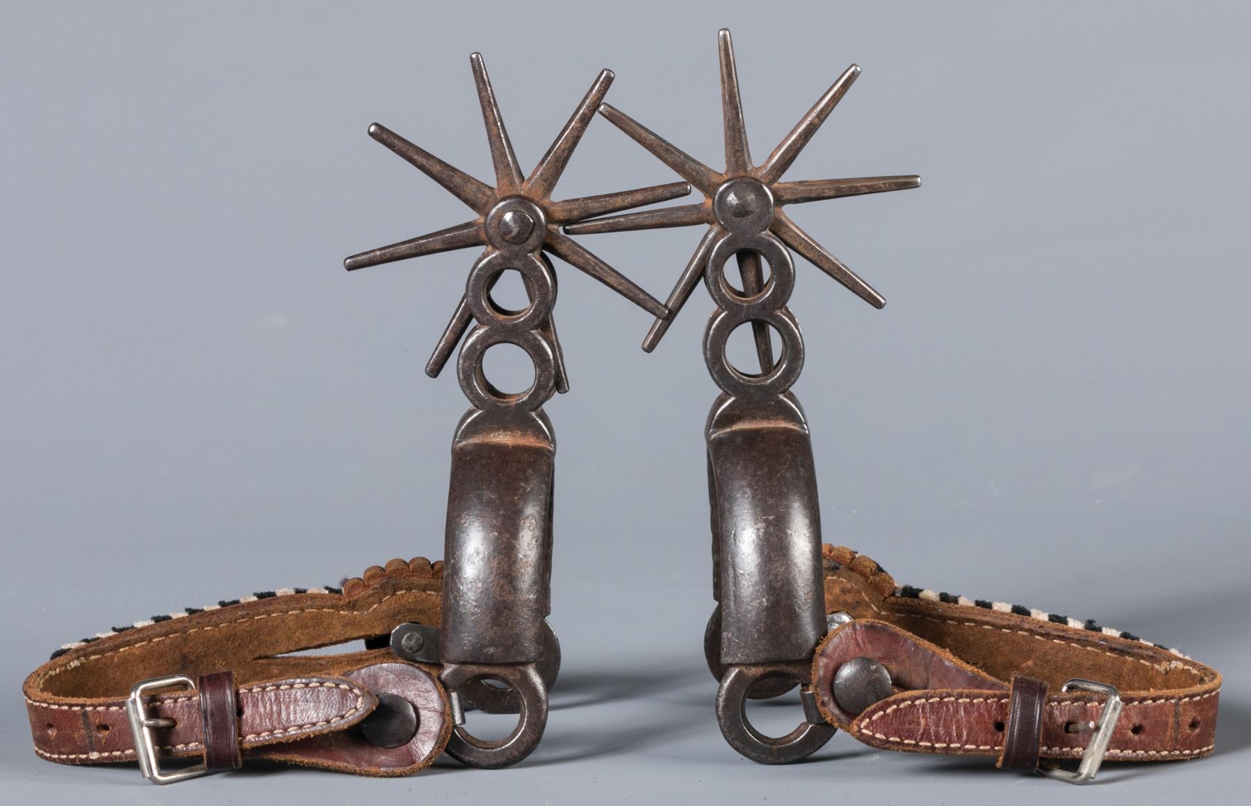 Large Impressive Mexican Snake Spurs