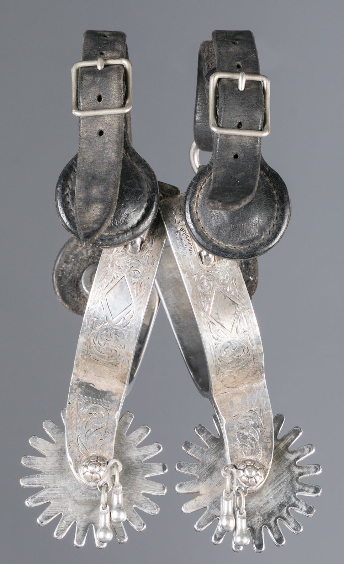 Edward H. Bohlin Silver Spurs