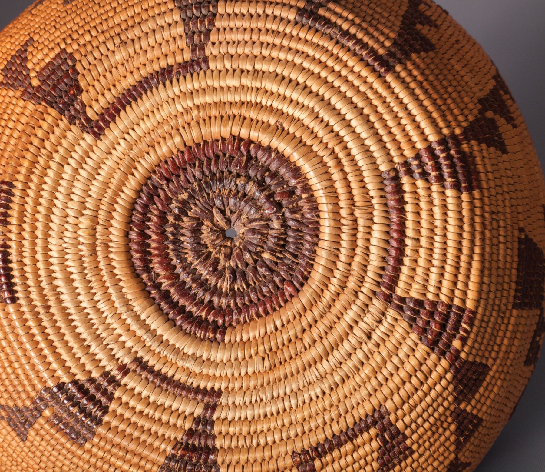 Fine Miwok Basket