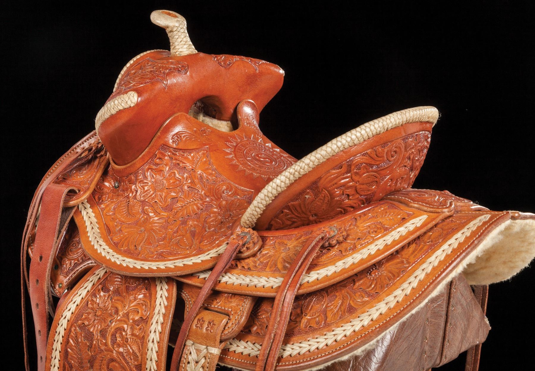 Collection of Duff Severe Salesman Sample-Size Display Saddles