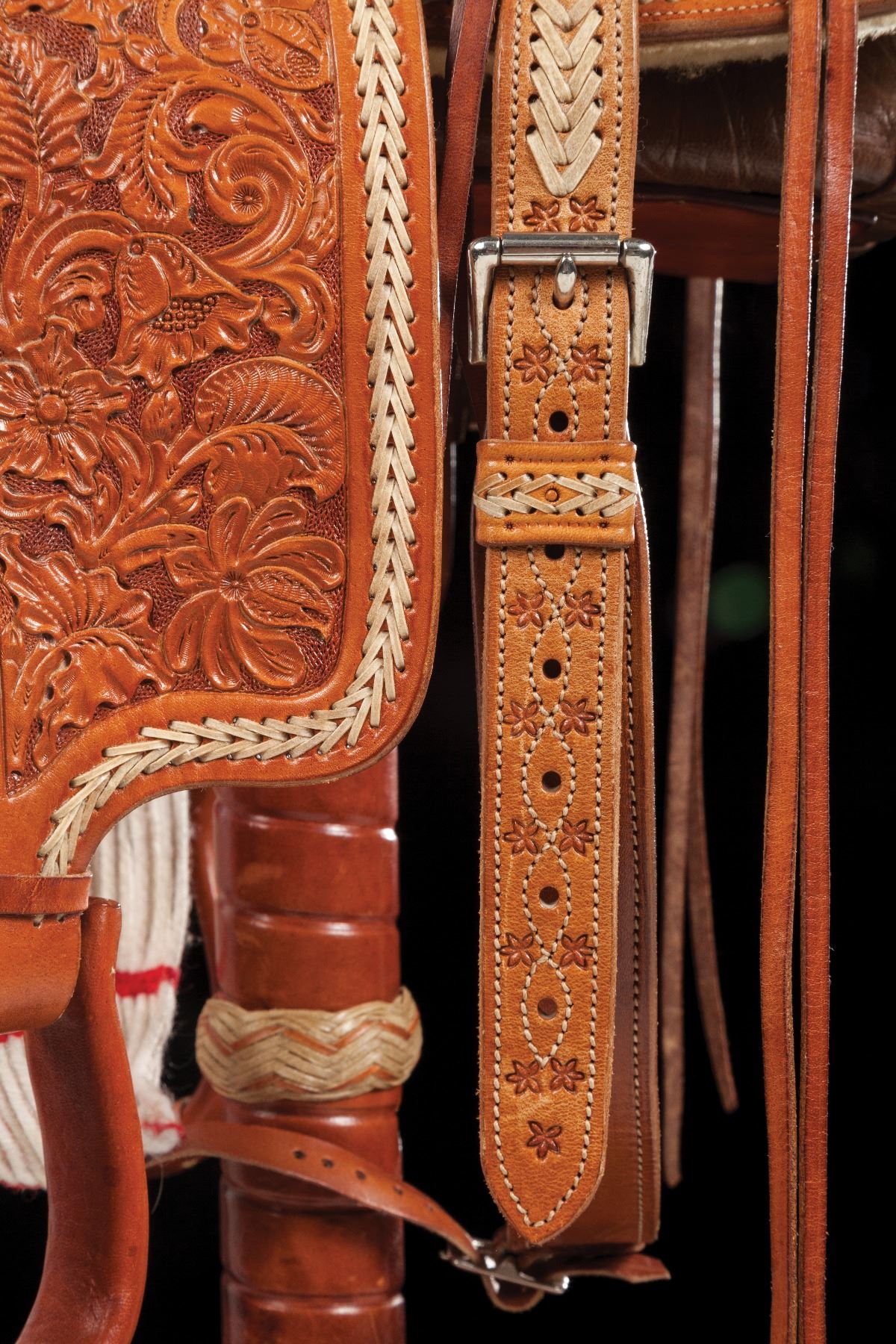 Collection of Duff Severe Salesman Sample-Size Display Saddles