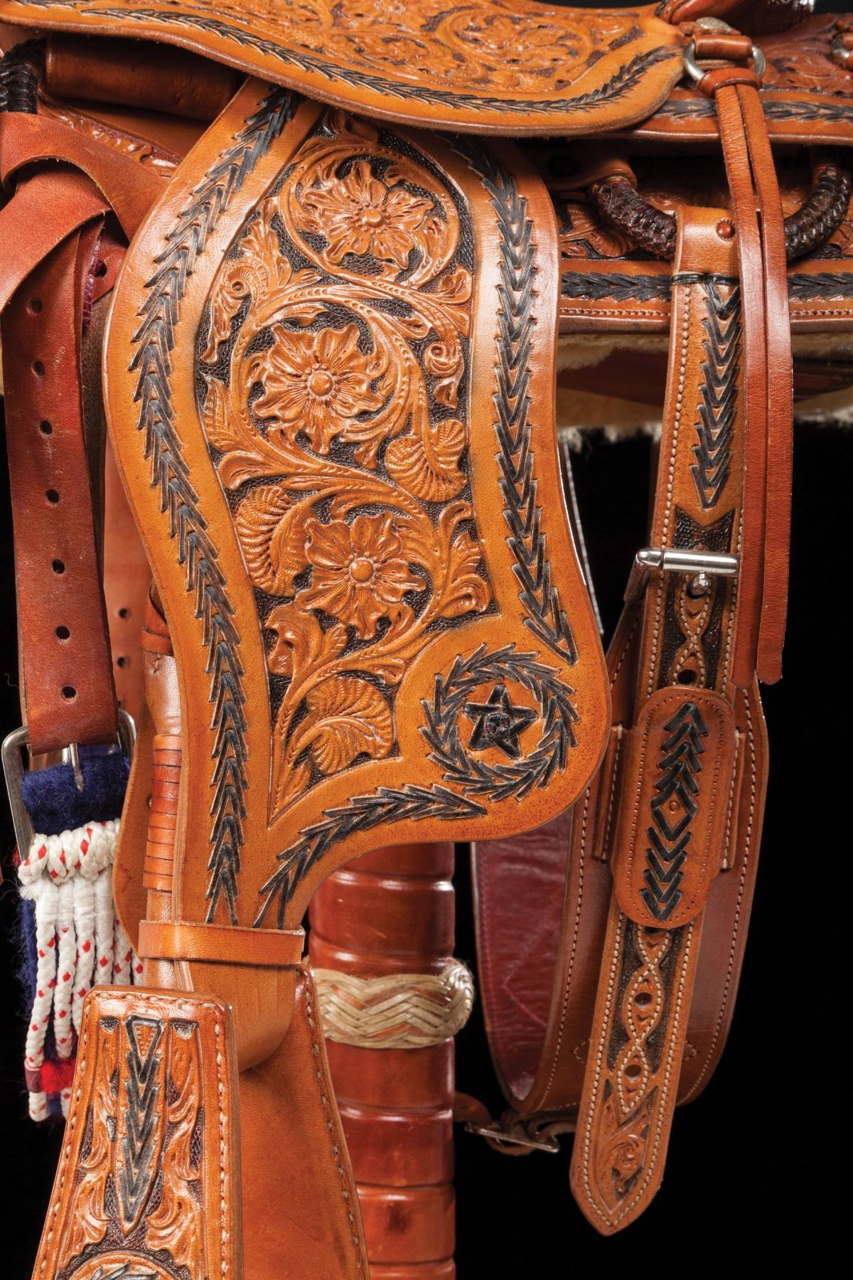 Collection of Duff Severe Salesman Sample-Size Display Saddles