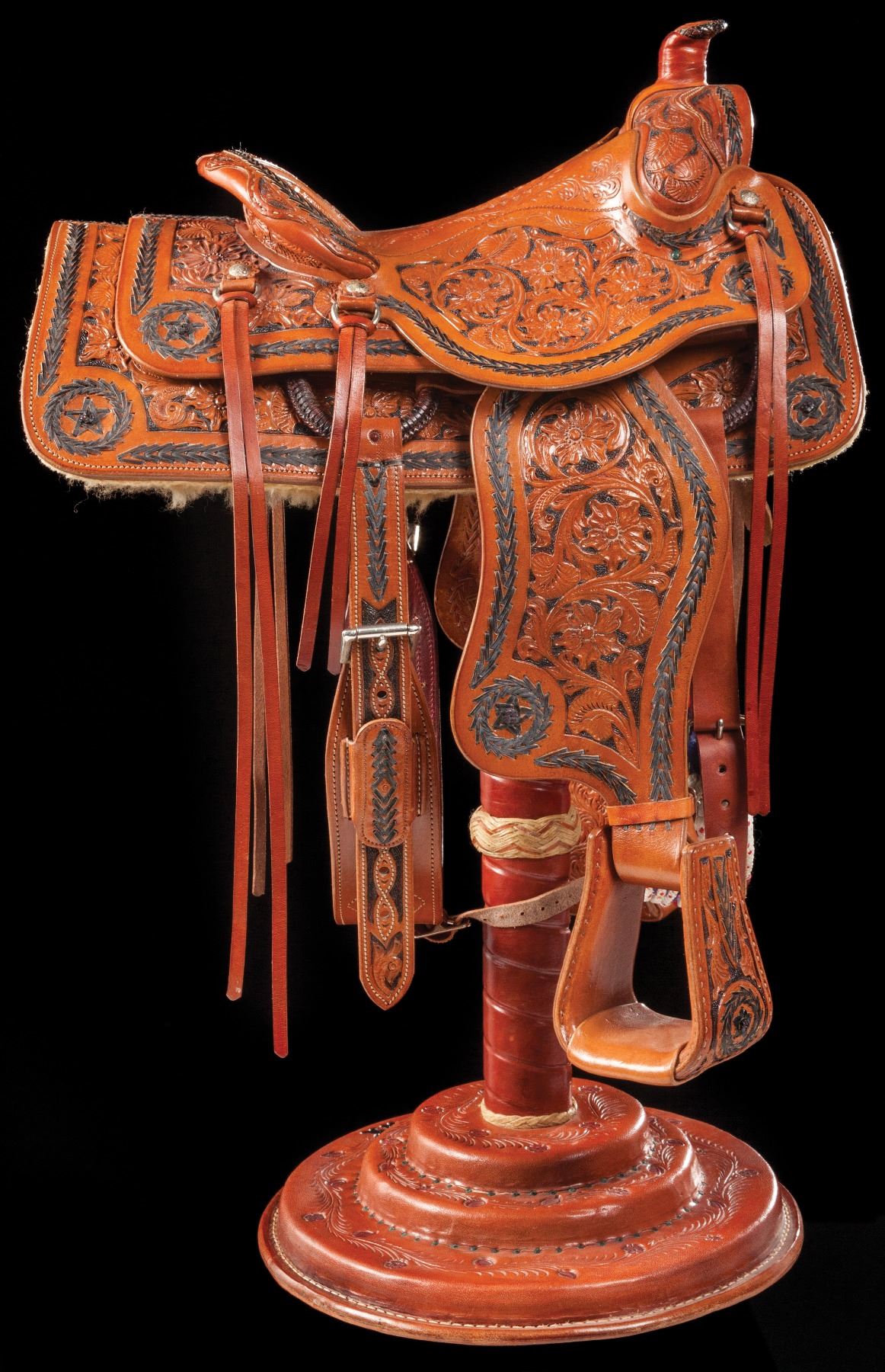 Collection of Duff Severe Salesman Sample-Size Display Saddles