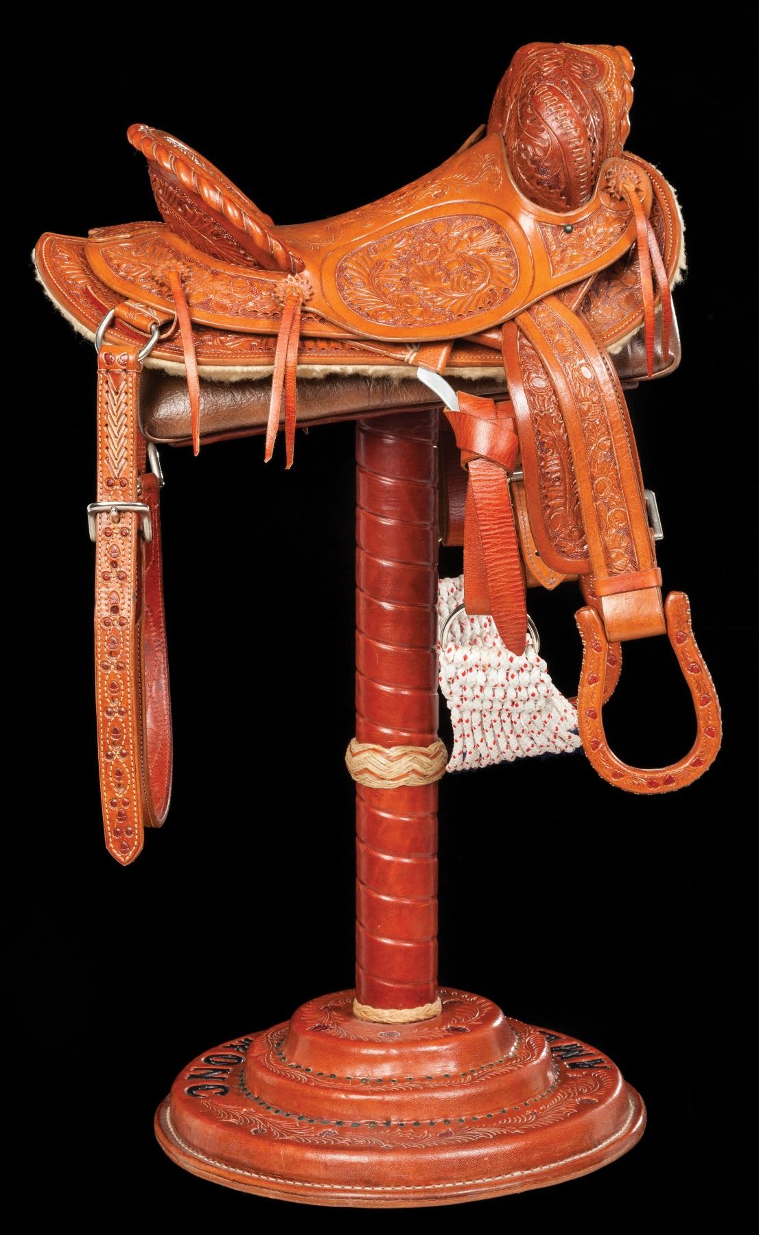 Collection of Duff Severe Salesman Sample-Size Display Saddles