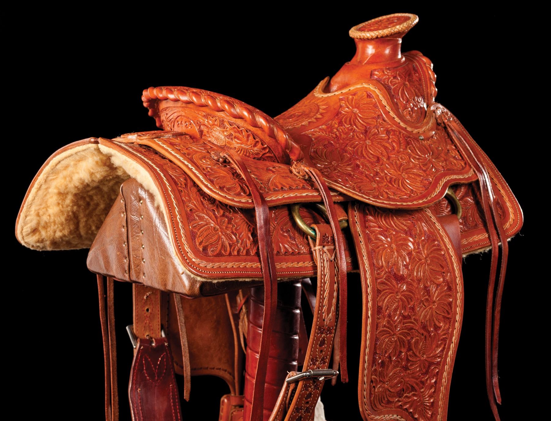 Collection of Duff Severe Salesman Sample-Size Display Saddles