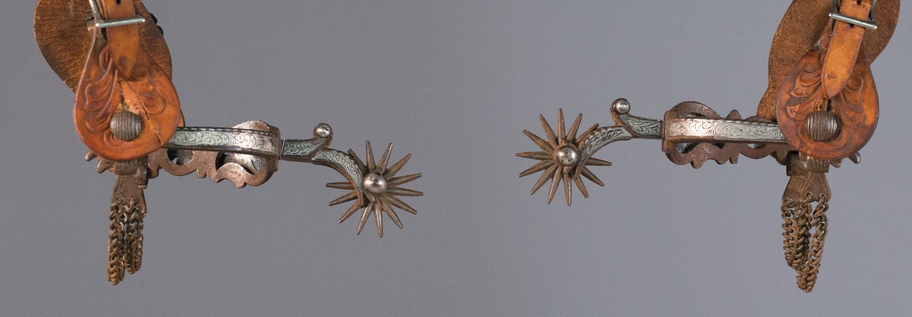 Jesus Tapia Filigreed Spurs and Bit