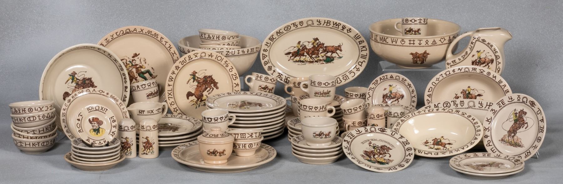 Wallace "Rodeo" Pattern China Set