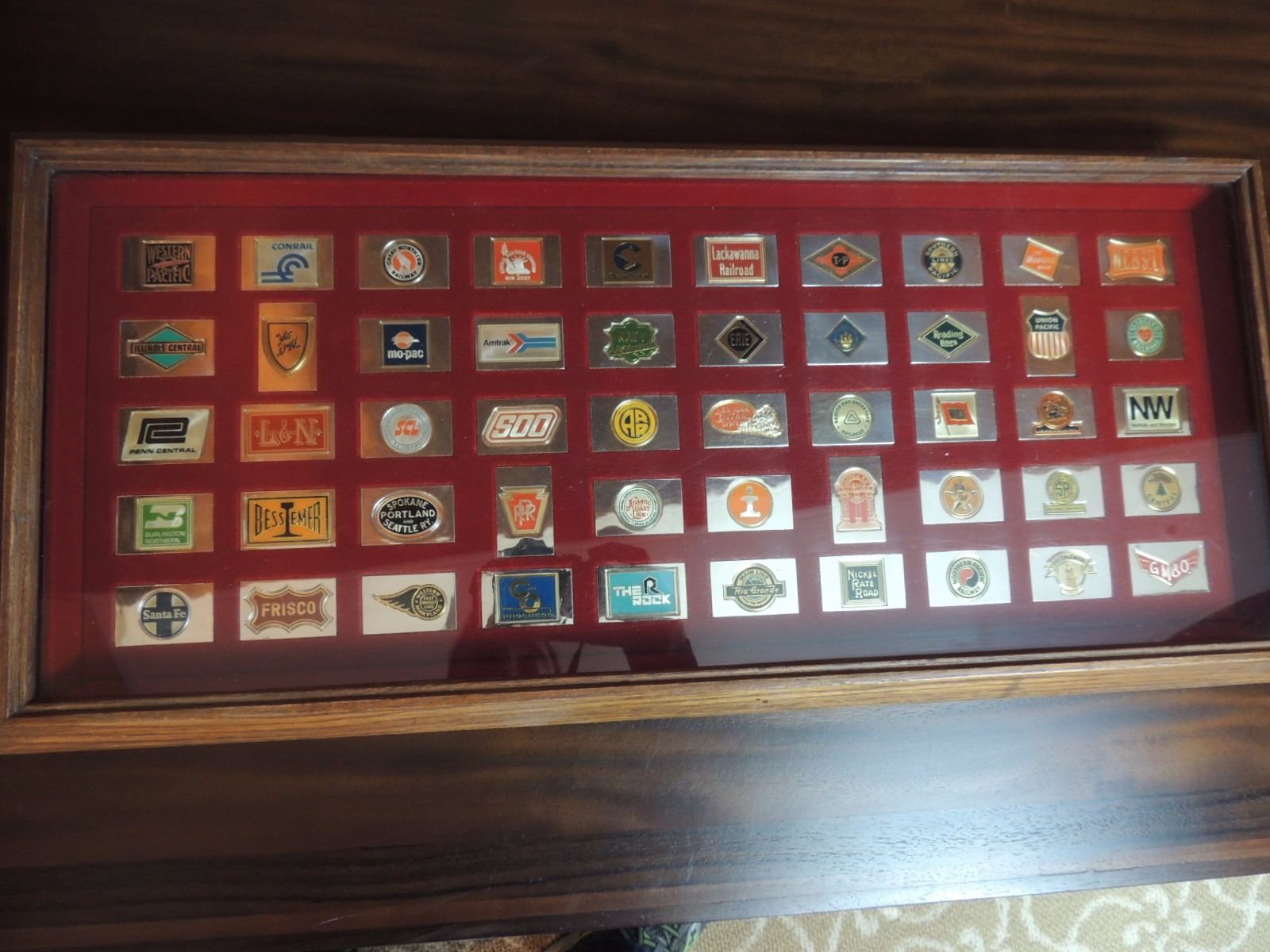 The Official Emblems of the Great American Railroads Collection ...