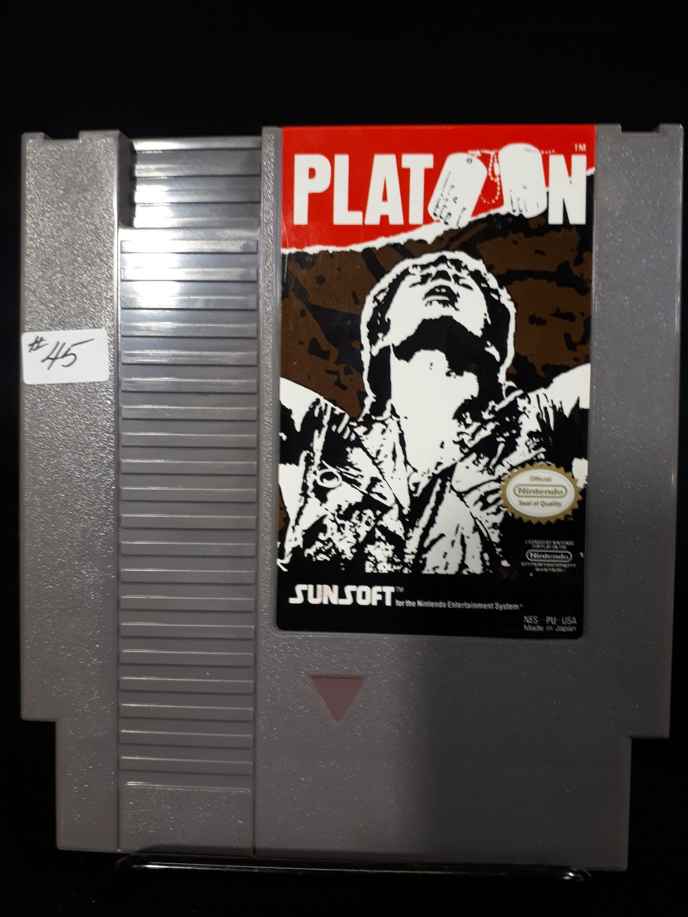 Nintendo video game platoon(released 1987)