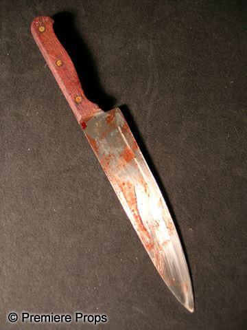 Piranha 3DD Josh (Jean-Luc Bilodeau) Hero Bloody Knife Movie Props