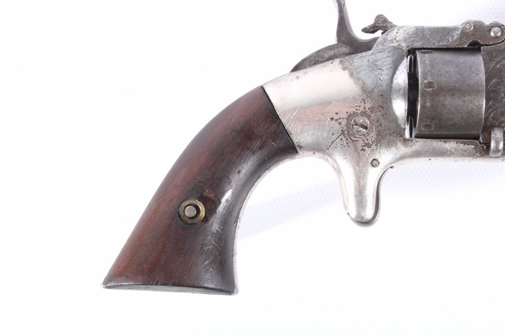 Engraved Manhattan Arms .22 Cal Pocket Revolver