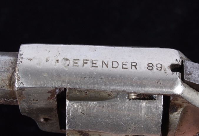 Iver Johnson Defender 89 Nickel 22 Pocket Revolver