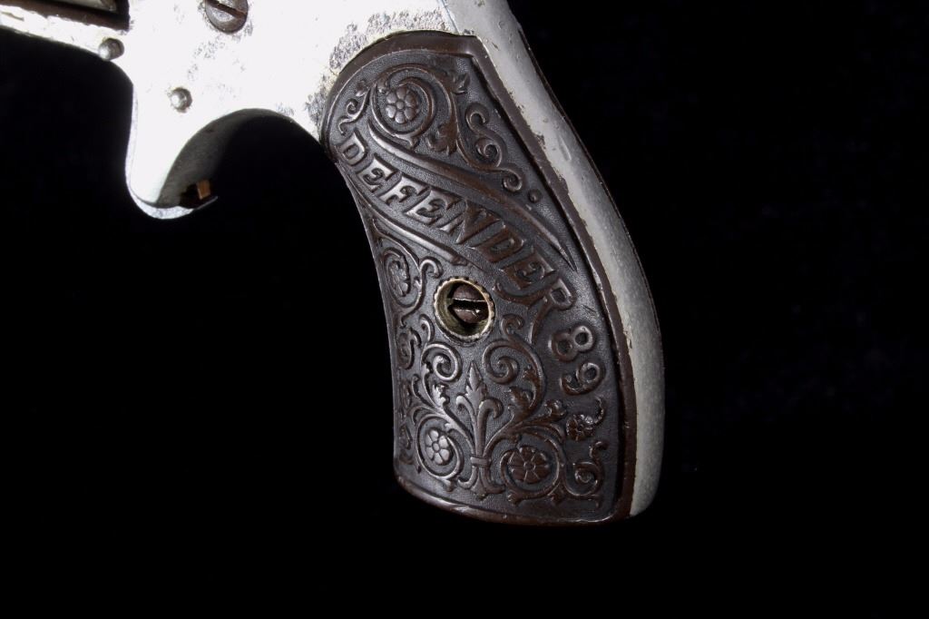 Iver Johnson Defender 89 Nickel 22 Pocket Revolver