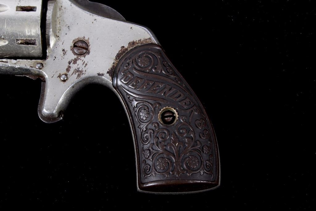 Iver Johnson Defender 89 Nickel 22 Pocket Revolver