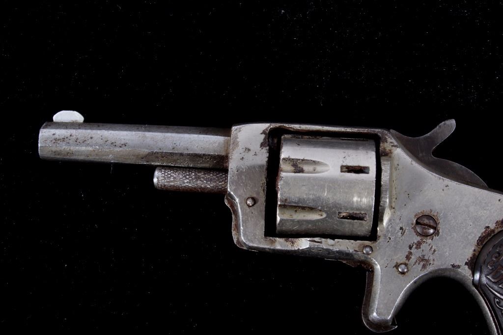 Iver Johnson Defender 89 Nickel 22 Pocket Revolver