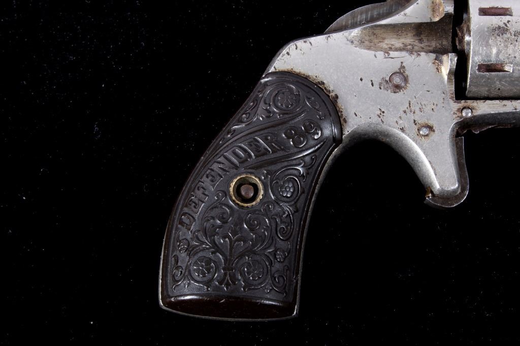 Iver Johnson Defender 89 Nickel 22 Pocket Revolver