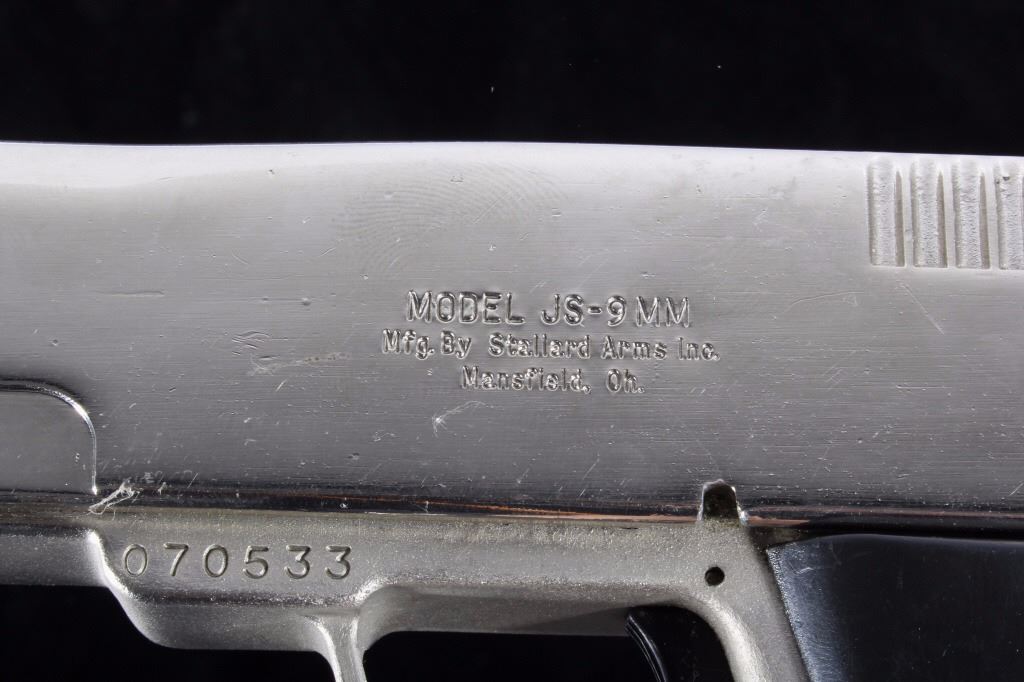 Stallard Arms Model JS-9mm Pistols