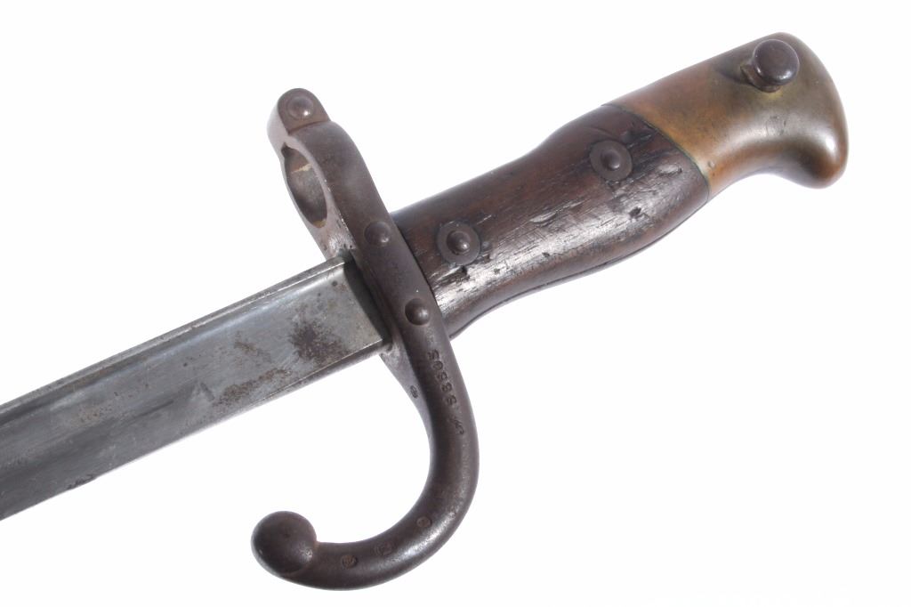 French M1874 T-Back Sword Bayonet 11mm Gras 1876