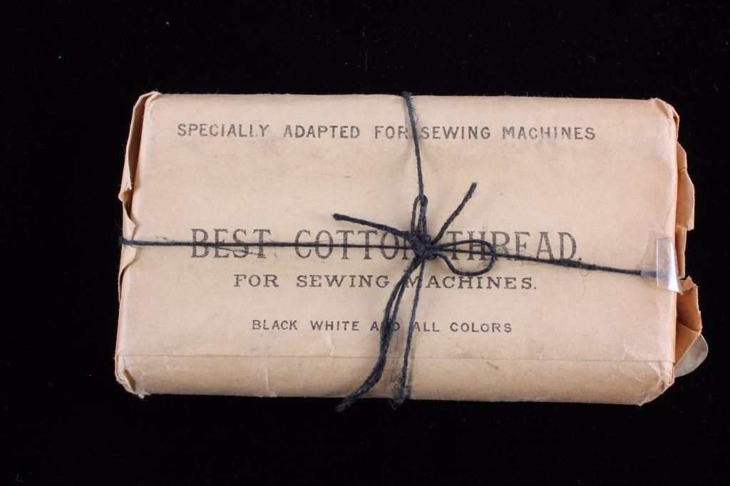 1800's Antique Cotton Thread 12 Spool Pack