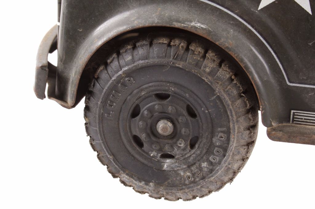 Marx Lumar U.S. Army Pressed Steel Toy Truck