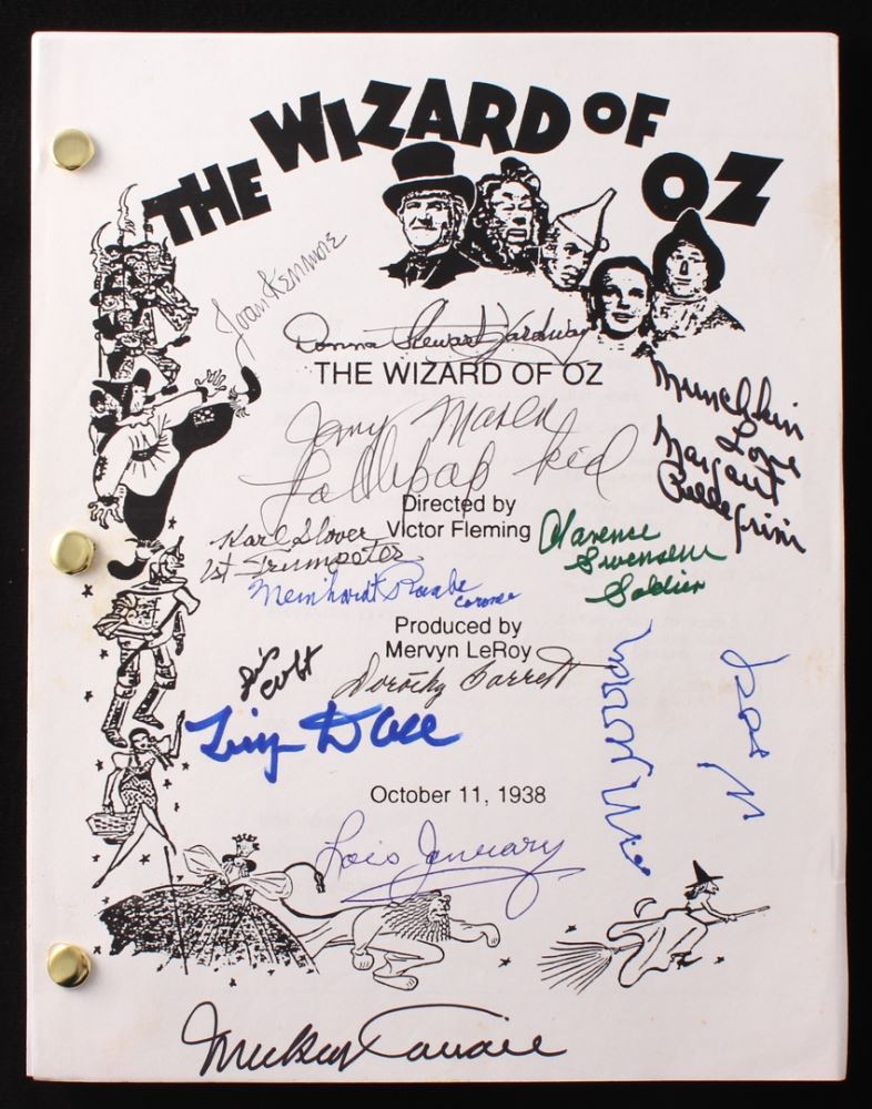 Extraordinary Script For Wizard Of Oz Images