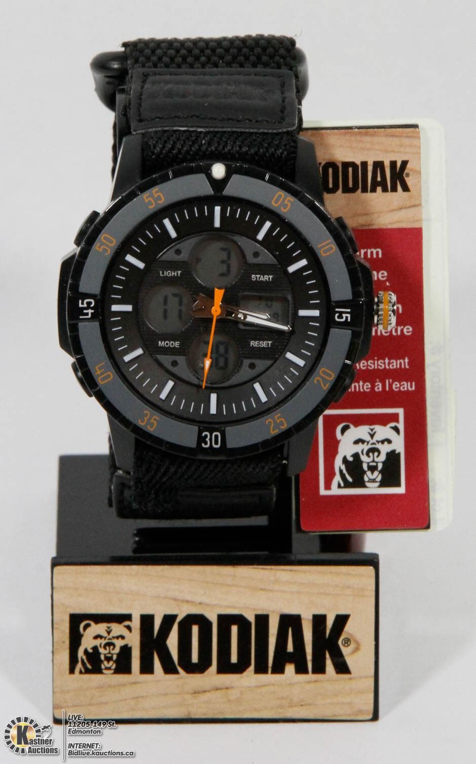 NEW KODIAK LARGE COMBO DIGITAL/ANALOG SPORT WATCH