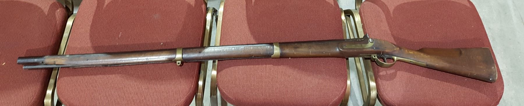 SMOOTH BORE CAP & BALL MODEL 1830S RIFLE PRUSSIAN MADE C.1830-1840'S