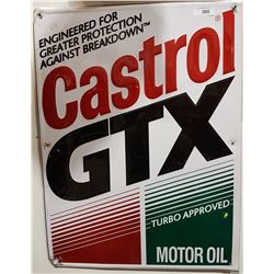CASTROL GTX TIN SIGN