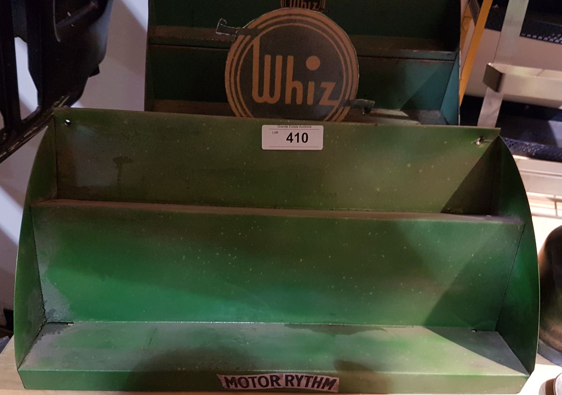 CUSTOM MADE WHIZ METAL COUNTER DISPLAY