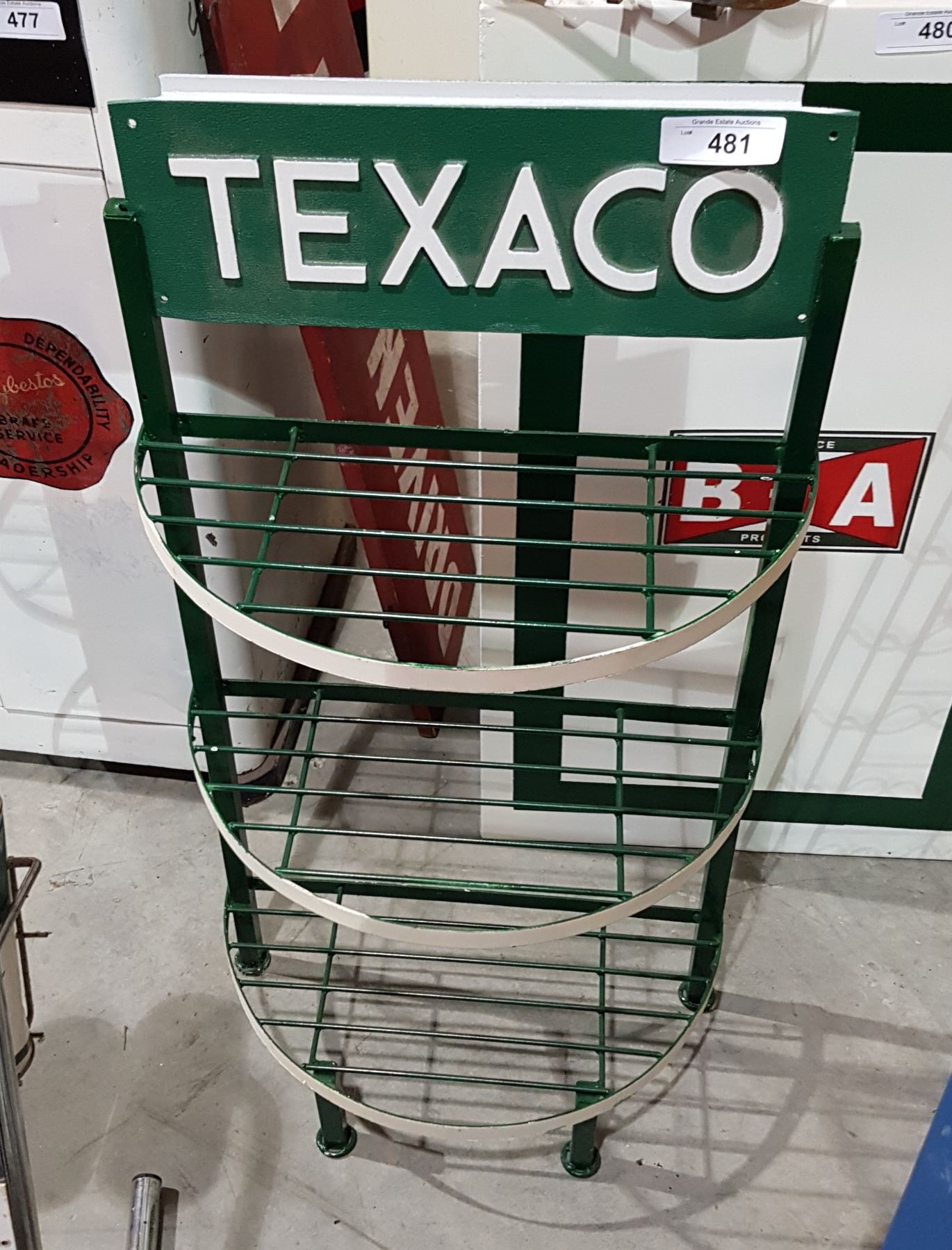 TEXACO OIL RACK