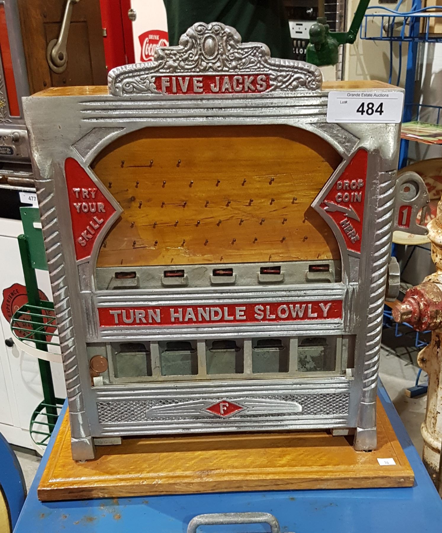 FIVE JACKS PENNY GAME