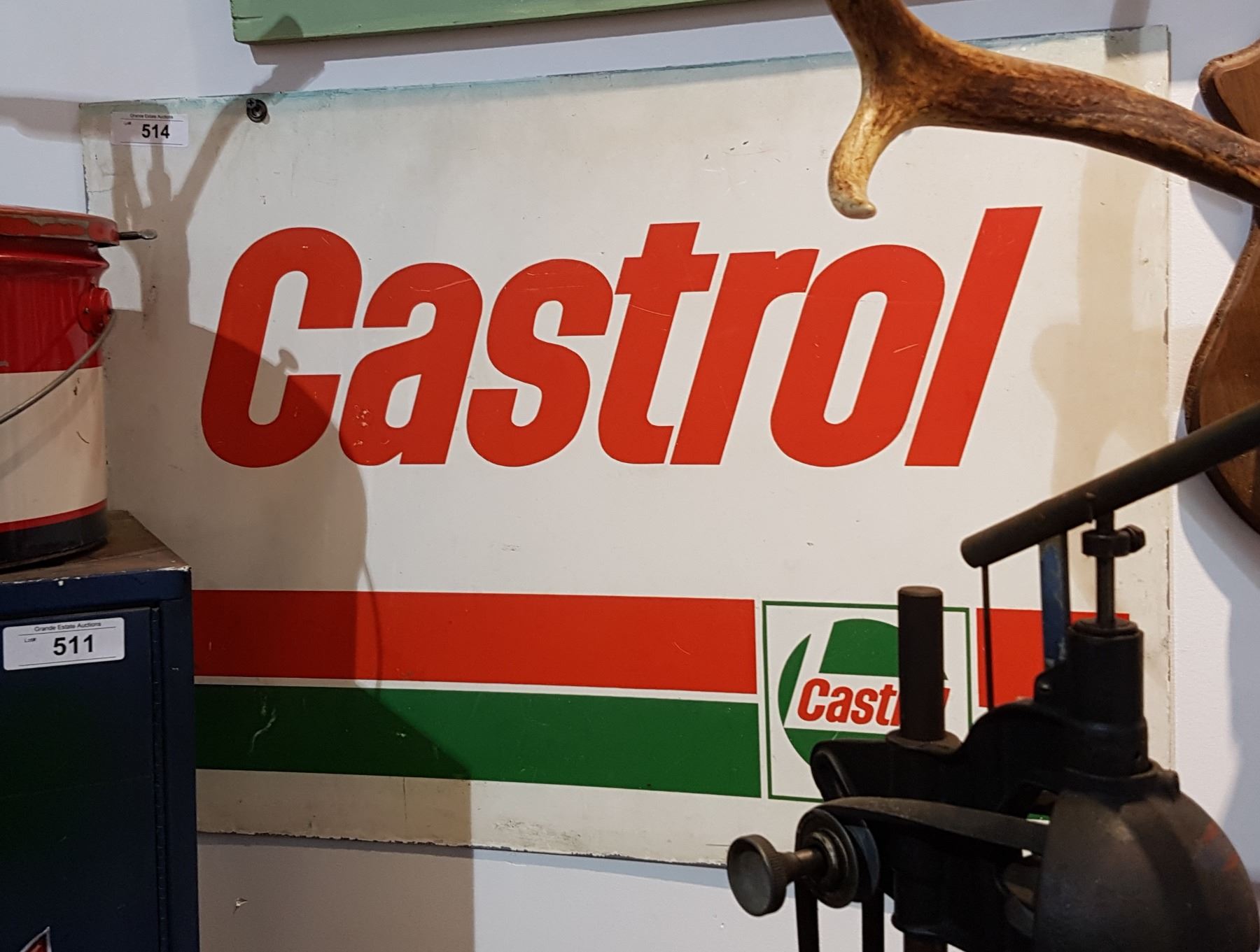 CASTROL OIL SIGN