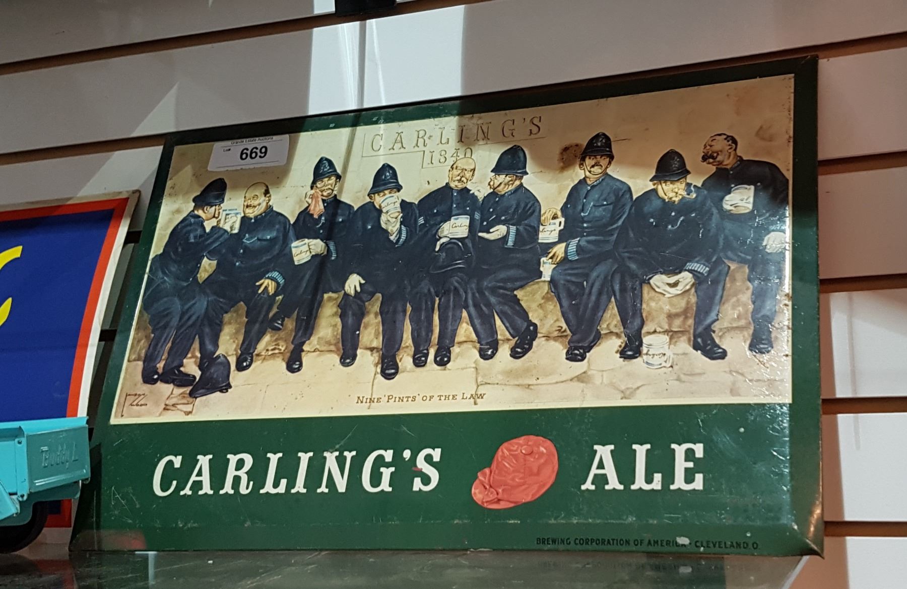 CARLING'S BEER SIGN