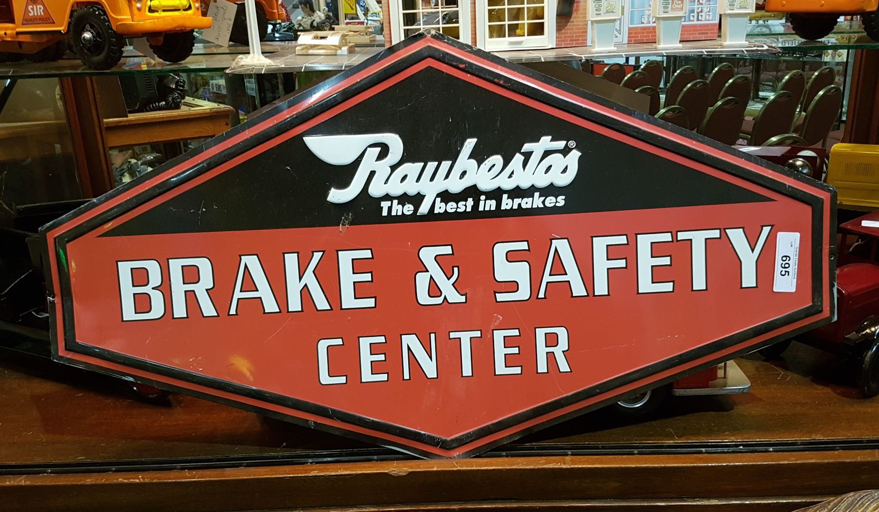 RAYBESTOS BRAKE SIGN