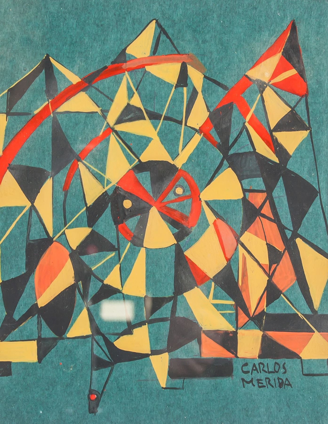 Carlos Mérida Guatemala 1891-1985 Gouache on Paper