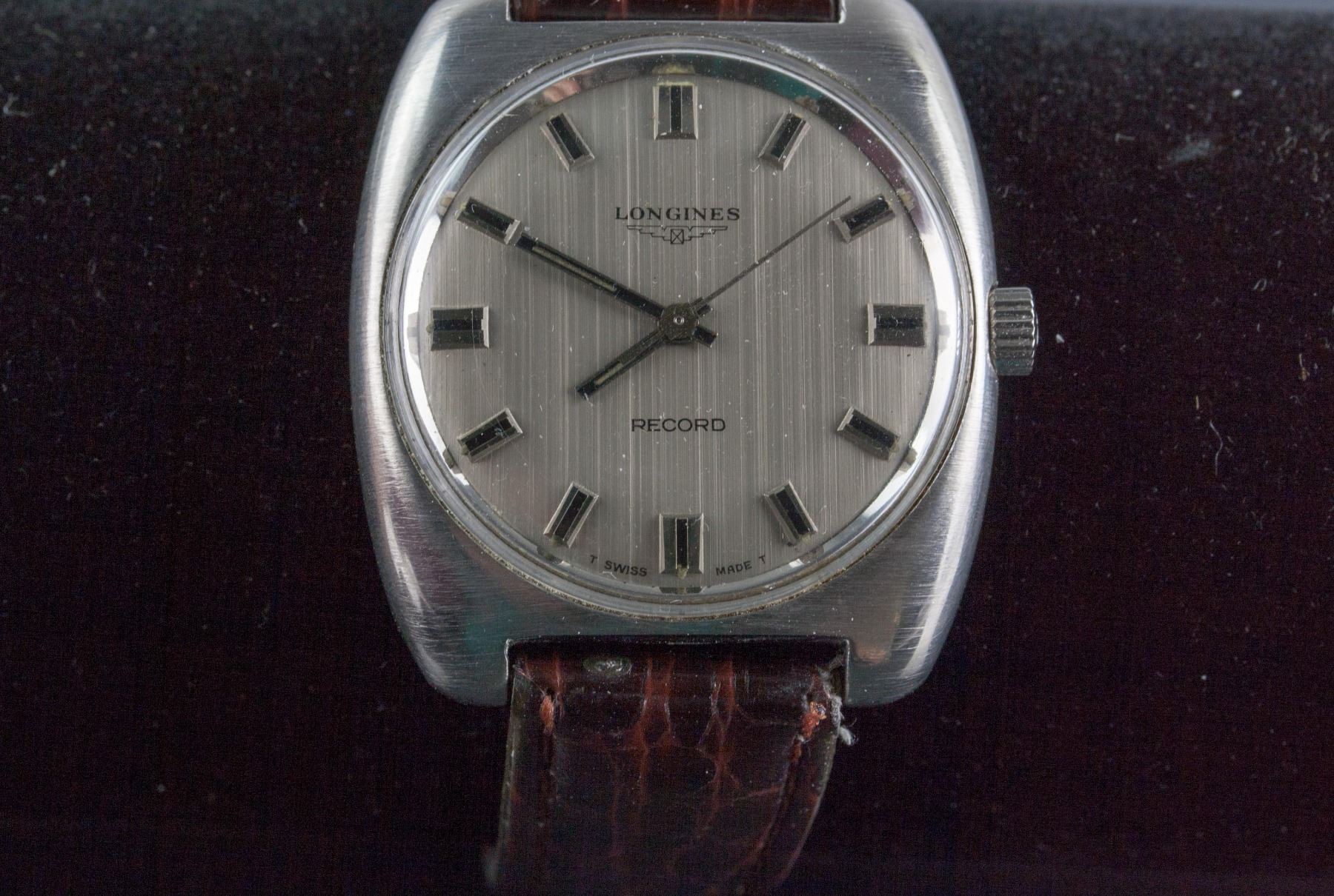 Vintage Longines Record Men's Mechanical Watch