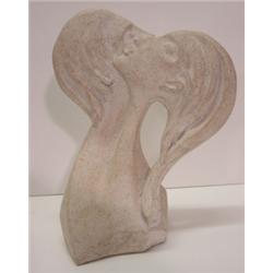 AUSTIN PROD. INC. MAN & WOMAN SCULPTURE