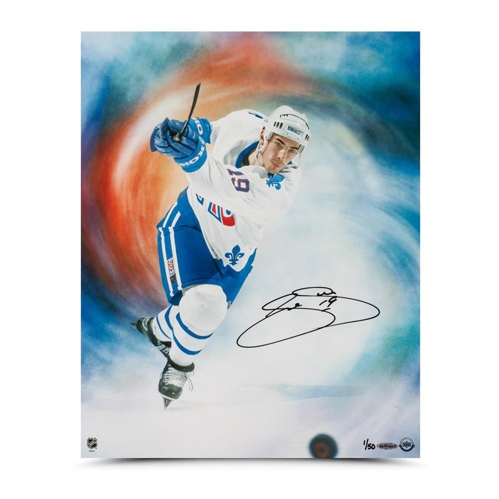 Joe Sakic Signed Nordiques LE "Journey" 16x20 Photo (UDA COA)